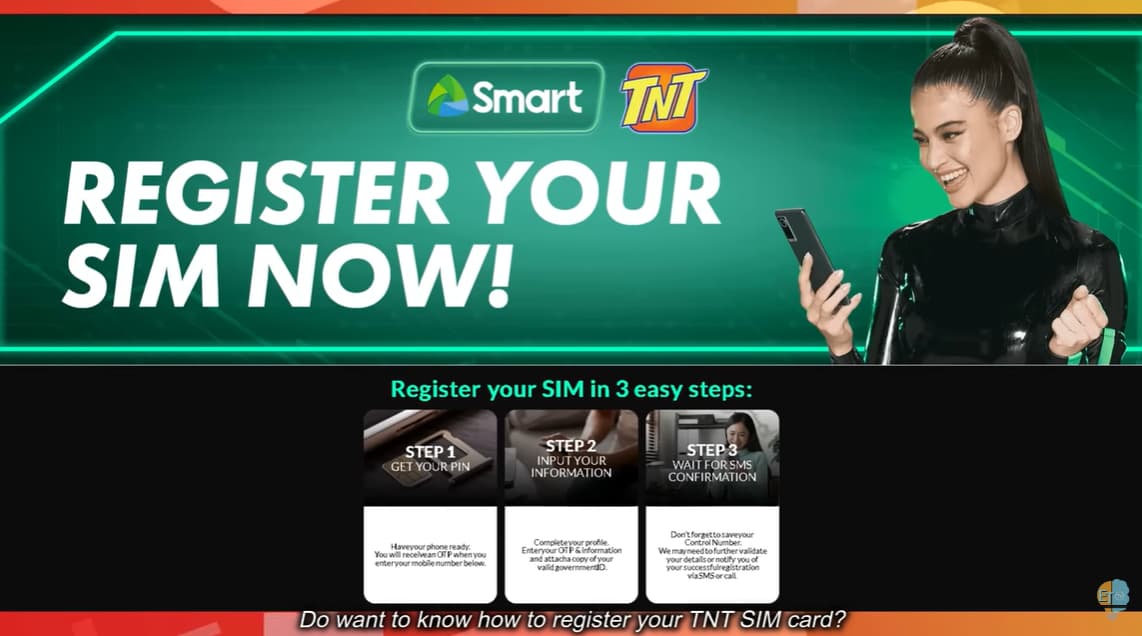 How to Register SIM Card TNT